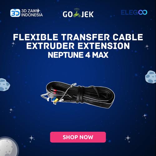 Jual Original ELEGOO Neptune 4 MAX Flexible Transfer Cable Extruder ...