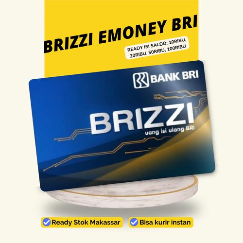 Jual BRIZZI emoney BRI / kartu e money e tol toll / e-money e-toll - 50 ...