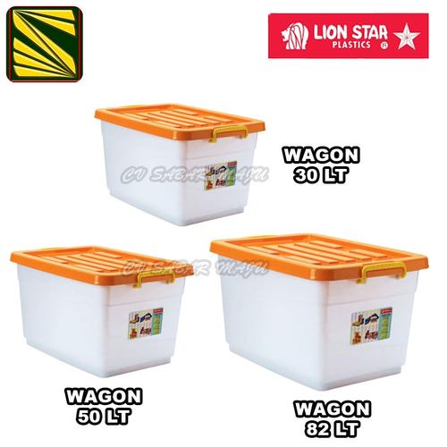 Jual Container Box Kotak Penyimpanan Wagon Container 30 L dan 50 L - 30 ...