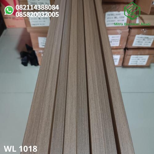 Jual WPC Wall Panel Dekorasi Dinding Motif Kayu Muda Gelap Premium ...