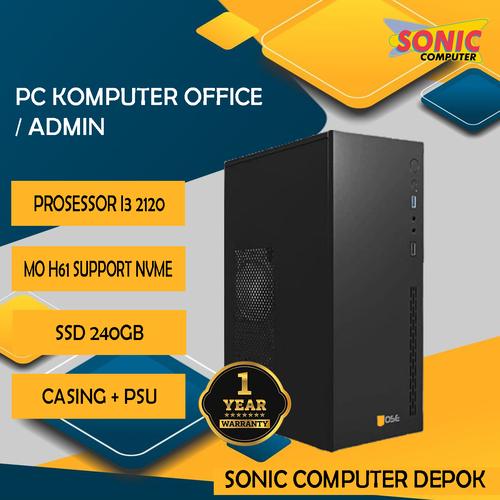 Jual PC KOMPUTER RAKITAN CORE I3- 2120/RAM/SSD/ADMIN/ OFFICE/SEKOLAH - Kota Depok - Sonic ...