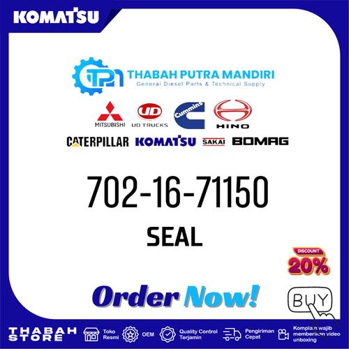 Jual 702-16-71150 : SEAL KOMATSU PARTS - Jakarta Pusat - Thabah Store ...
