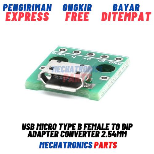 Jual USB Type B Mini Type B Micro Type A Female Type A Male Type C Adapter Converter 2.45MM PCB ...
