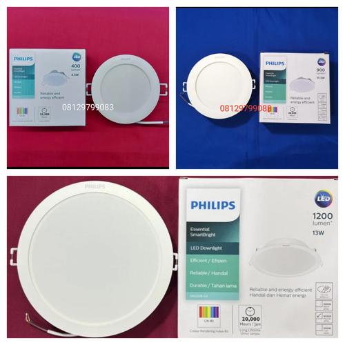 Jual Philips downlight led dn020b 4,5w 10,5w 13w 16w 20w inbow tanam ...