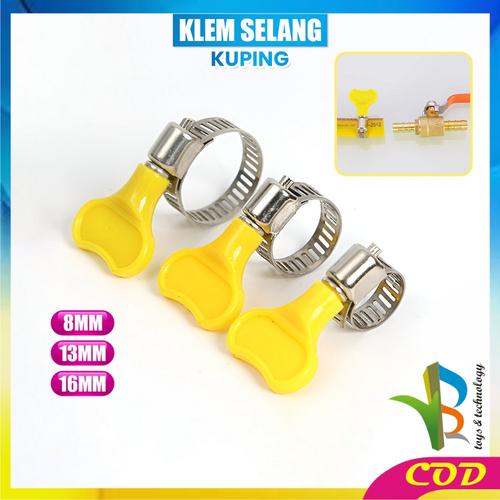 Promo RB-C1113 Stainless Klem Selang Air Serbaguna / Klem Selang Kuping ...