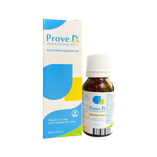 Jual Prove D3 Drop - Vitamin D3 400 IU Tetes 12.5 ml untuk Dewasa dan ...