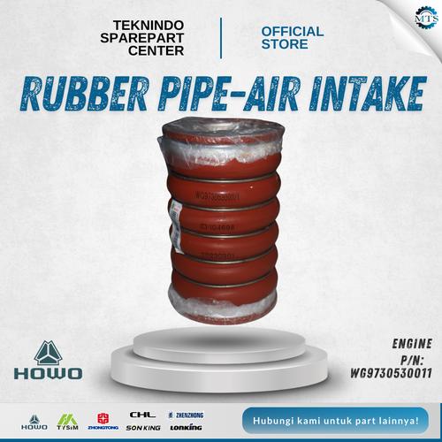 Jual Rubber pipe-air intake | P/N WG9730530011 | Type Model: Sinotruck ...