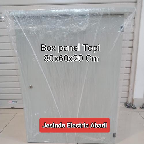 Jual Box panel topi listrik 80x60x20 Cm, box panel outdoor standard ...