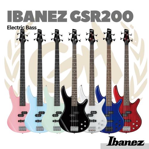 Promo IBANEZ GSR200 ELECTRIC BASS | BASS LISTRIK ELEKTRIK - BLACK Cicil ...