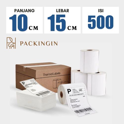Promo WINSTAR & GOLDWIN Kertas stiker label thermal barcode 100x150 isi ...