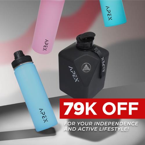 Promo APEX Bottle - 2.7 Oversized Magnetic Tripod Water Bottle with BPA ...
