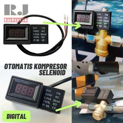 Jual Selenoid Valve Otomatis Digital Kompresor Oilless Spare Part ...