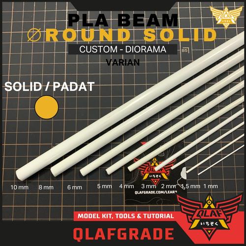 Jual Pla Beam Round Solid - plastic pla plate bulat padat pejal bundar ...