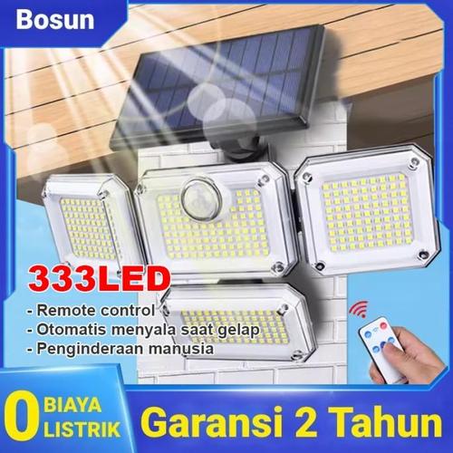 Jual fJ_ led lampu jalan tenaga surya sensor Solar Cell Lampu otomatis outdoor - 333LED ...