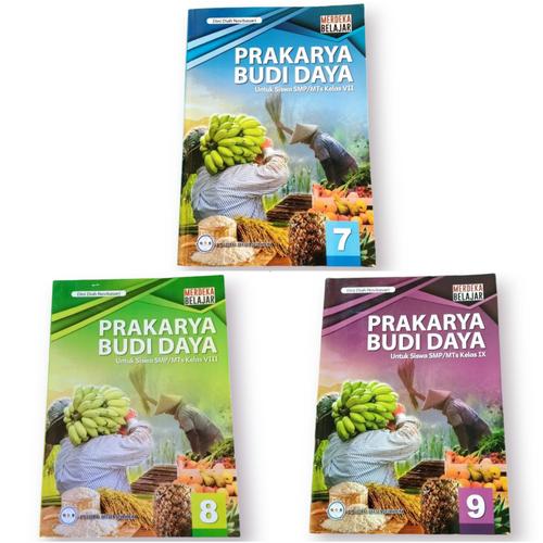 Jual PRAKARYA BUDI DAYA KURIKULUM MERDEKA Untuk Siswa SMP/MTs Kelas VII, VIII, & IX penerbit ...