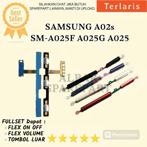 Jual FLEXIBLE POWER ON OFF VOLUME SAMSUNG A02s A025F FLEX TOMBOL A02 S ...