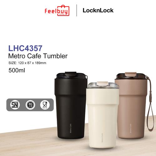 Promo LocknLock Metro Cafe Tumbler 500ml - LHC4357 - Choco - Kota ...