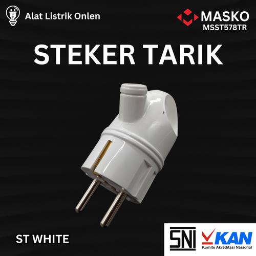 Jual STEKER TARIK / COLOKAN BULAT TARIK / KABEL / STEKER PLUG TARIK ...