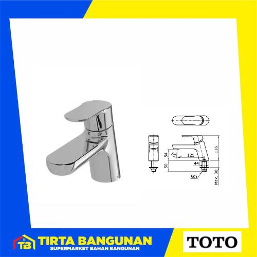 Promo TOTO TX109LU KRAN WASTAFEL SINGLE LEVER ( DINGIN ) Cicil 0% 3x ...