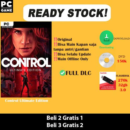 Jual Control Ultimate Edition PC ORIGINAL - DVD 29GB - Kota Bekasi ...