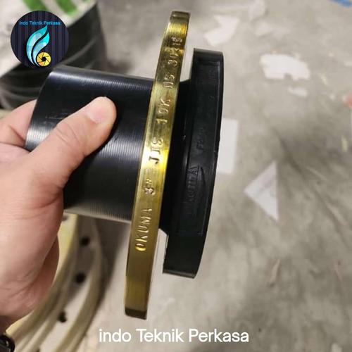 Jual stub end HDPE flange besi jis 10k 3"inch dn80 - Jakarta Barat ...