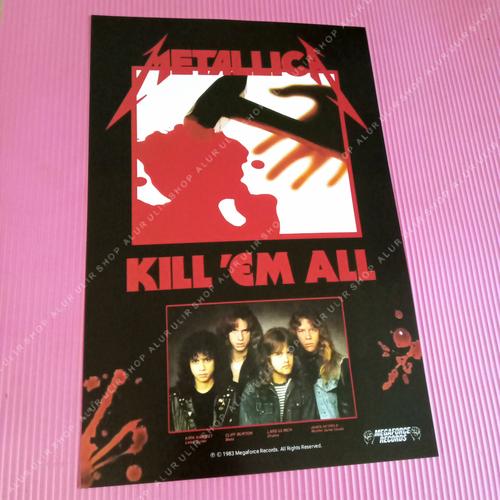 Jual Metallica - Kill 'Em All POSTER Ukuran 31x47 cm - Jakarta Selatan ...