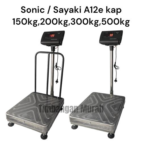 Jual Timbangan barang digital SONIC / SAYAKI A12E kap 150Kg - Plus Pagar, SONIC - Jakarta Barat ...