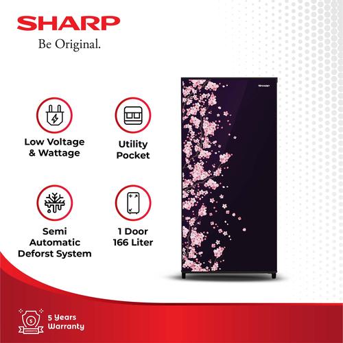 Promo Sharp Kulkas 1 Pintu 157 Liter SJ-N182D-VB / SJN 182 DVB / SJN182 ...