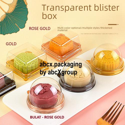 Jual [25pcs] PUDDING Tray, Mika Kue Bulan JELLY, MOON CAKE Tray Gold ...