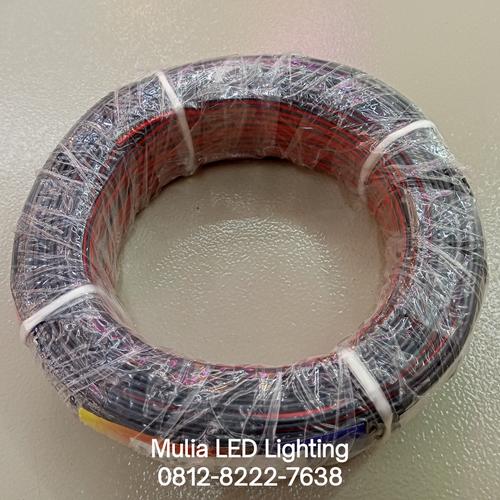 Jual KABEL MIKA KABEL AWG KABEL DC KABEL HITAM MERAH 2x10 CU TWIN 2 x ...