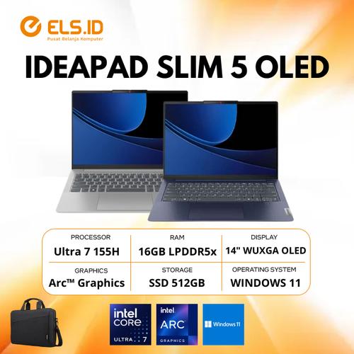 Promo Lenovo IdeaPad Slim 5 14IMH9 Core Ultra 7 155H 16GB SSD 512GB 14 ...