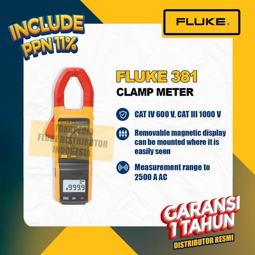 Promo Fluke Remote Display True-rms AC/DC with IFLEX Series 381 Cicil 0 ...