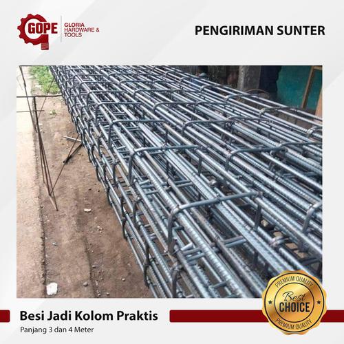 Jual Besi Jadi Kolom Praktis Tiang Jadi Panjang 3 Meter 4 Meter - 3 ...
