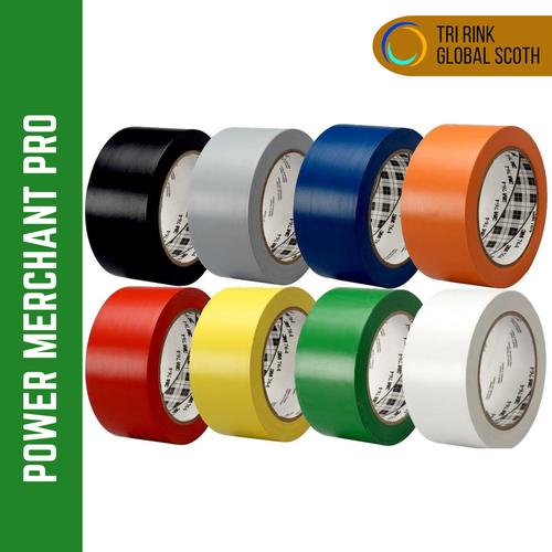 Jual 3M Floor Marking Tape 764 Series, size 48mm x 33 Meter - Kuning ...