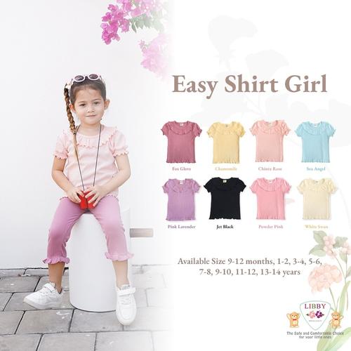 Promo LIBBY Earth Colours Easy Shirt Girl (1PCS /Pack) - Chintz Rose, 9-12 - Jakarta Barat ...