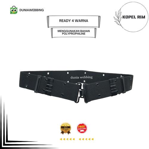 Jual Kopel Rim PDL TNI Acc Kuningan Buckle Acetal Size XXL Panjang 120 ...
