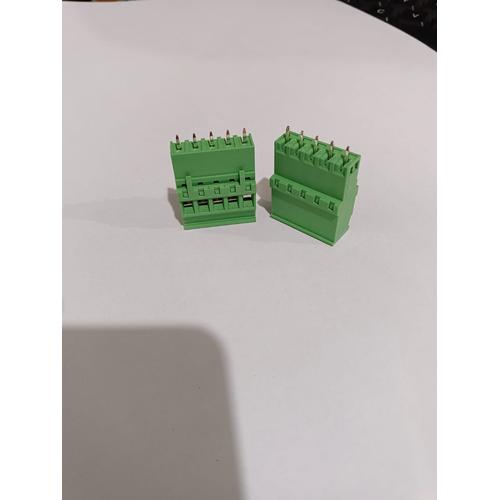 Jual Terminal blok 5 pin 5.08 mm plugable connector konektor hijau ...