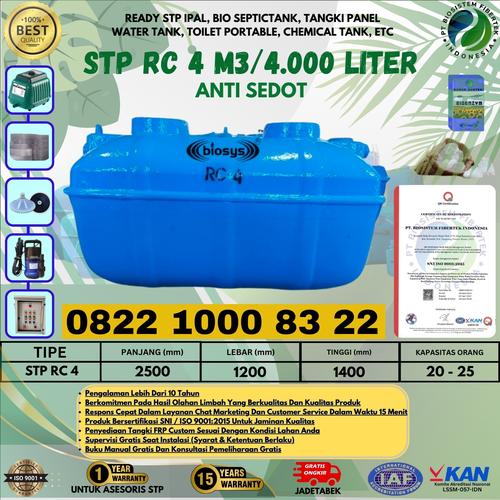 Jual Septic Tank STP RC 4 M3/4.000 liter, Sepiteng - Biosys - Biofilter ...