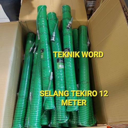 Jual TEKIRO SELANG KOMPRESOR ANGIN RECOIL 12M DAN 15M / SELANG ...