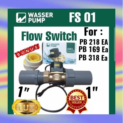 Jual Saklar Otomatis control Mesin pompa air pendorong WASSER PB169 EA 218 1x1inch Original ...