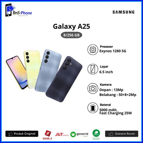 Jual Samsung Galaxy A25 5G 8/256GB Garansi Resmi - Kuning - Kota ...