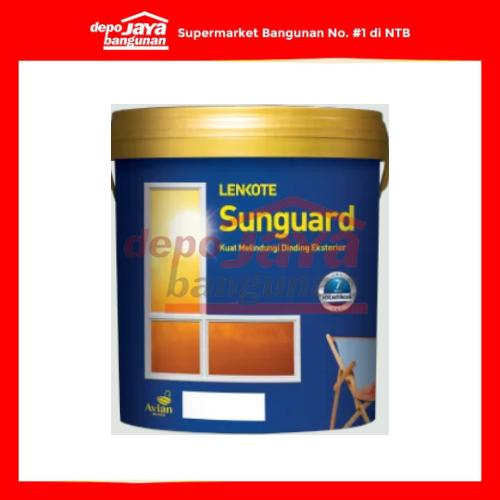Jual Lenkote Sunguard Emulsion cat tembok super white - 2,5 liter ...