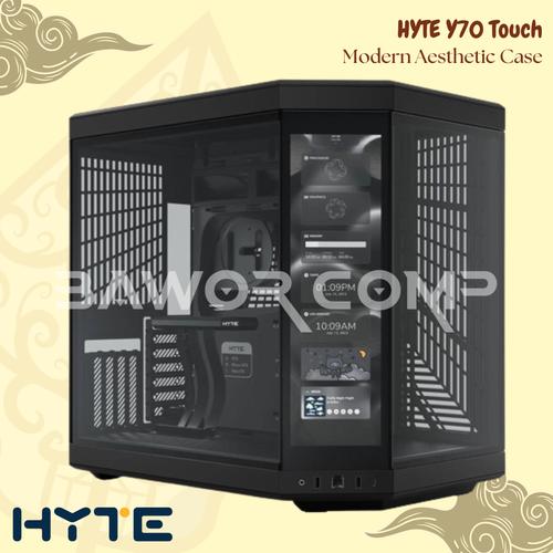 Jual HYTE Y70 Touch Black Modern Aesthetic - Casing PC ATX - EATX | CPU ...