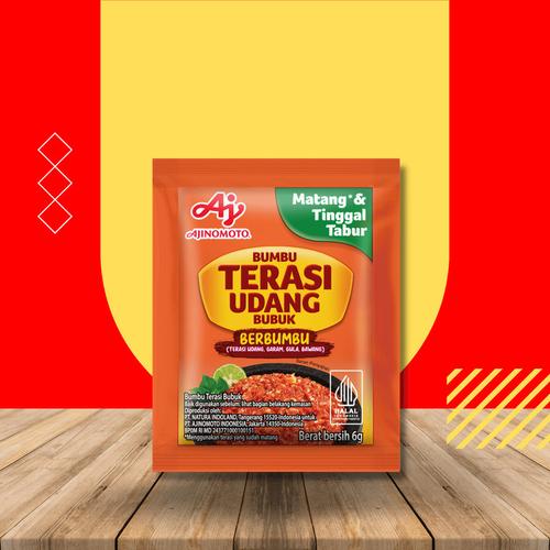 Jual (3 PCS) AJINOMOTO TERASI UDANG BUBUK 6 GR SIAP PAKAI - Kota ...