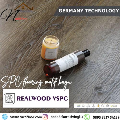 Jual lantai spc realwood 5 mm | spc flooring motif kayu anti rayap ...