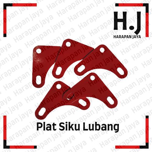 Jual Plat Siku Besi/ Siku Plat / Plat Siku Lubang Segitiga - Merah ...