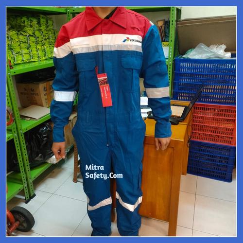 Jual Coveroll Pertamina New Nomex IIIA Original / Coveroll New Nomex ...