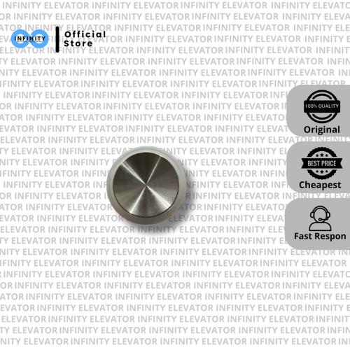 Jual Elevator Push Button Ko*e Warna Putih / Tombol Elevator / Tombol ...