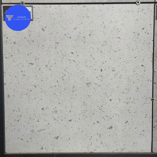 Jual Granit lantai 60x60 teras carport garasi motif teraso arna anuva white - Kab. Bogor - Caca ...
