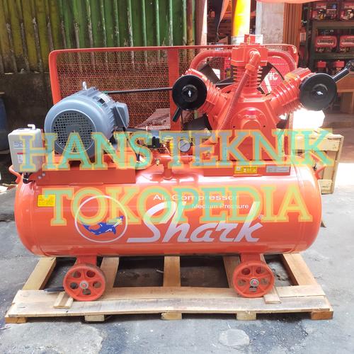 Jual Kompresor Shark 10 HP 12 Bar MWPM-1010 Pompa Angin 10 PK Listrik ...